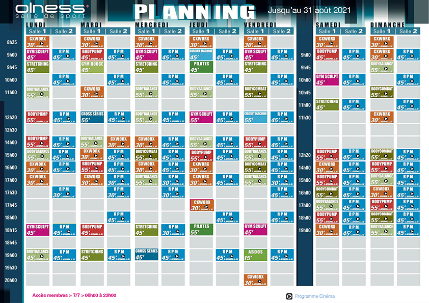 Salle de fitness Annecy | Haute-Savoie | 74 - Olness'