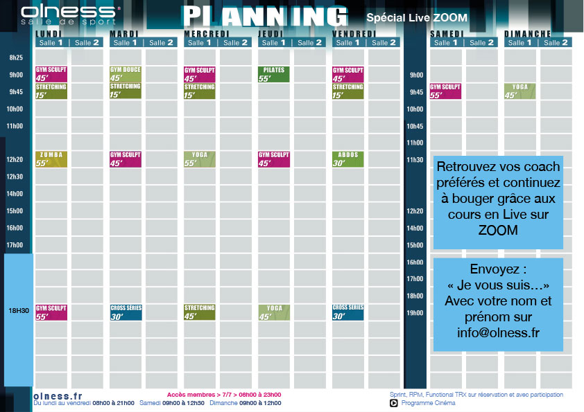 Salle de fitness Annecy | Haute-Savoie | 74 - Olness'